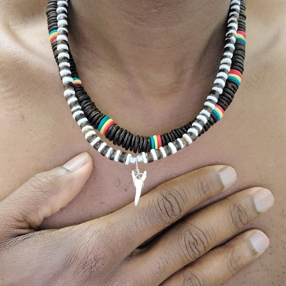 Accessories | Coconut Shark Tooth Necklace | Poshmark